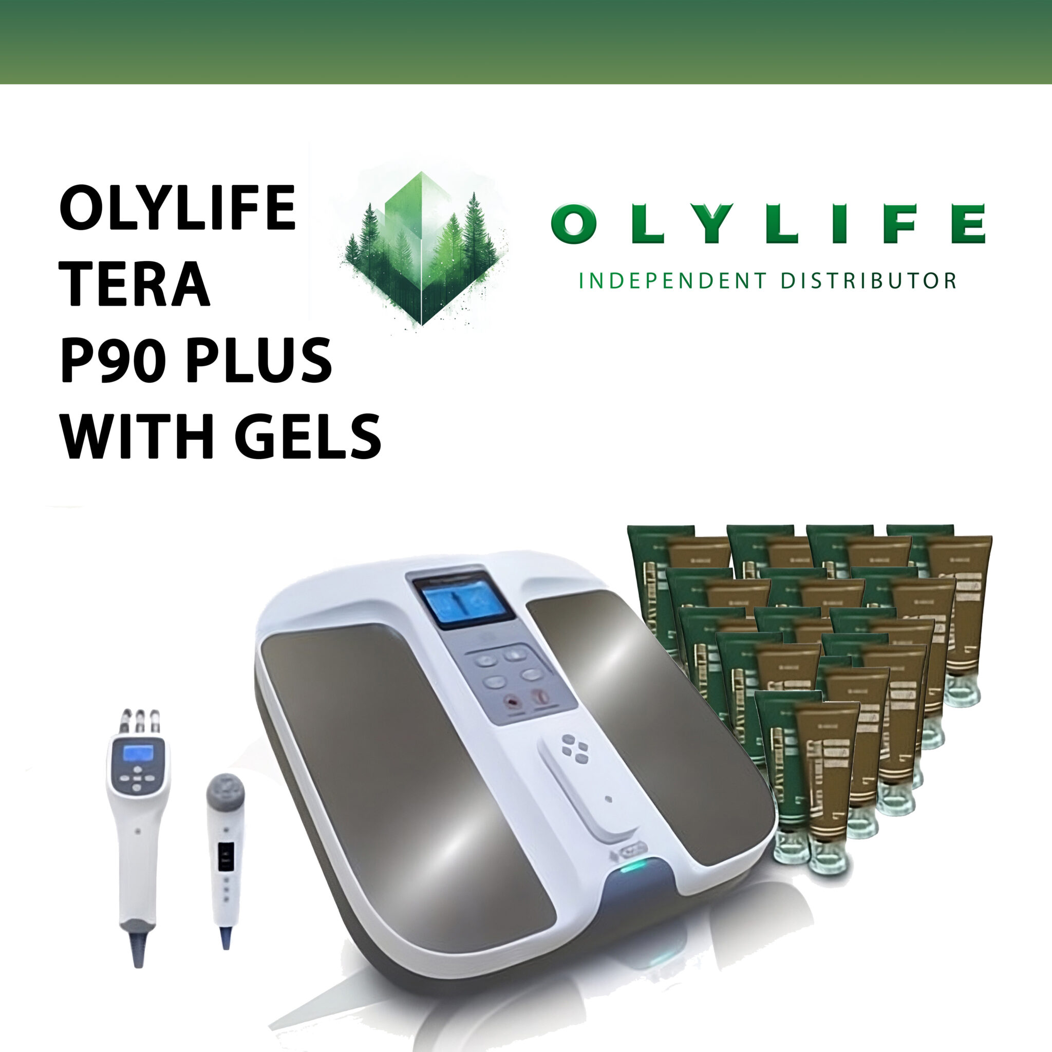 OlyLife PEMF Therapy Machine THz Tera-P90+ (without Gels) | OlyLife Global