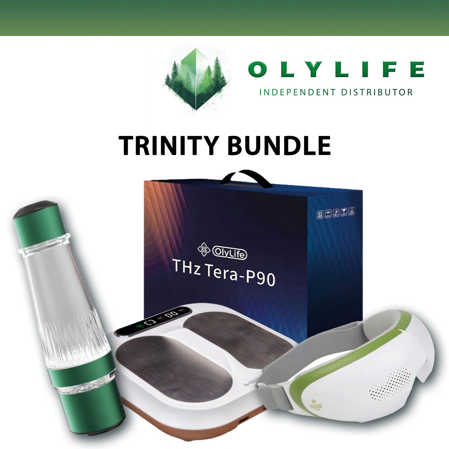 OlyLife PEMF Therapy Machine THz Tera-P90+ (with Gels) | OlyLife Global