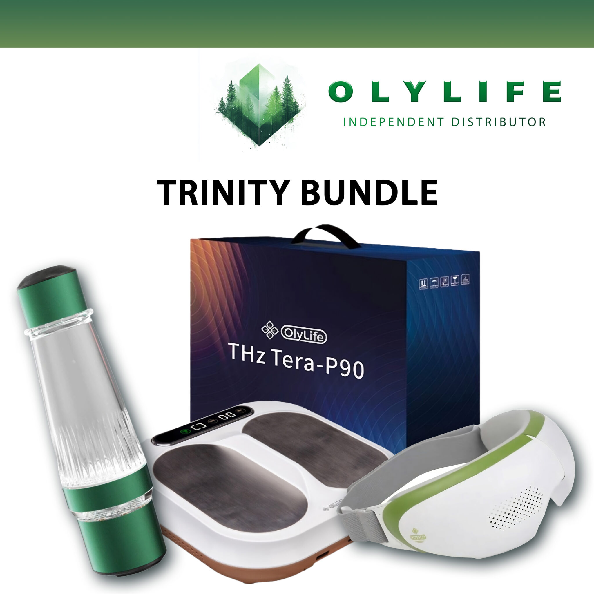 OlyLife PEMF Therapy Machine THz Tera-P90+ (with Gels) | OlyLife Global